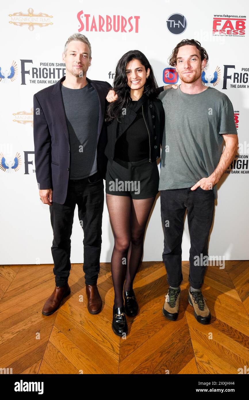 London, UK. 24th Aug, 2024. Director Benjamin Goodger with Toby Goodger ...