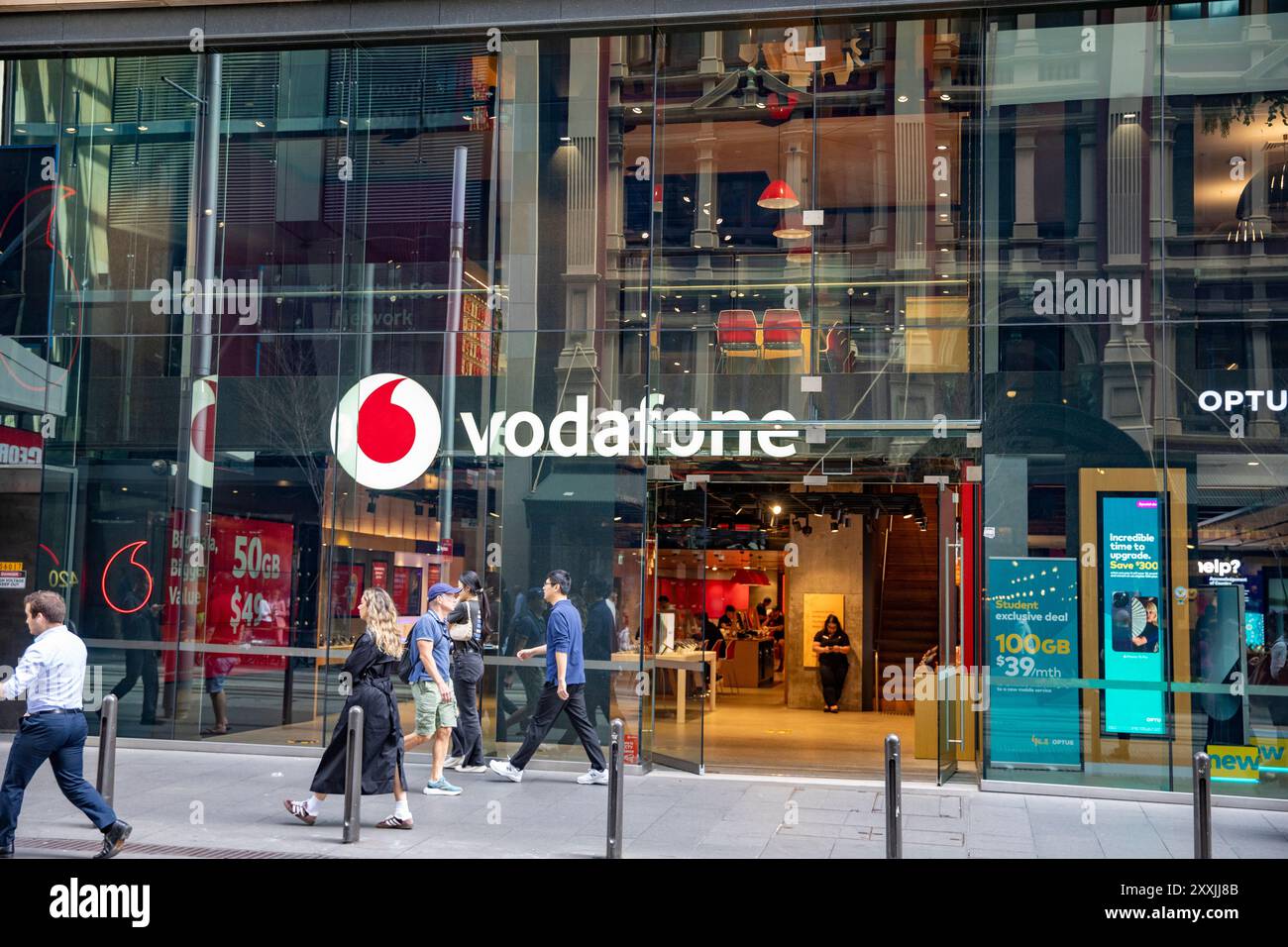Vodafone Australia Logo