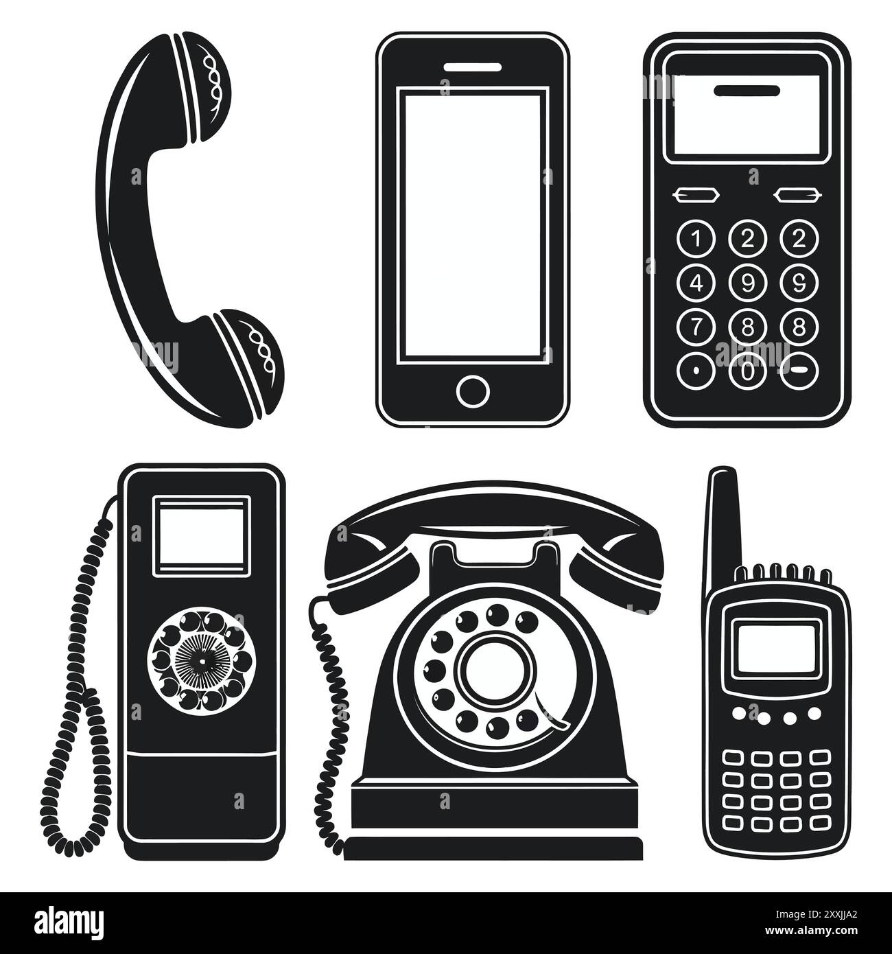 phone, icons, mobile, smartphone, communication, app, technology, phone ...