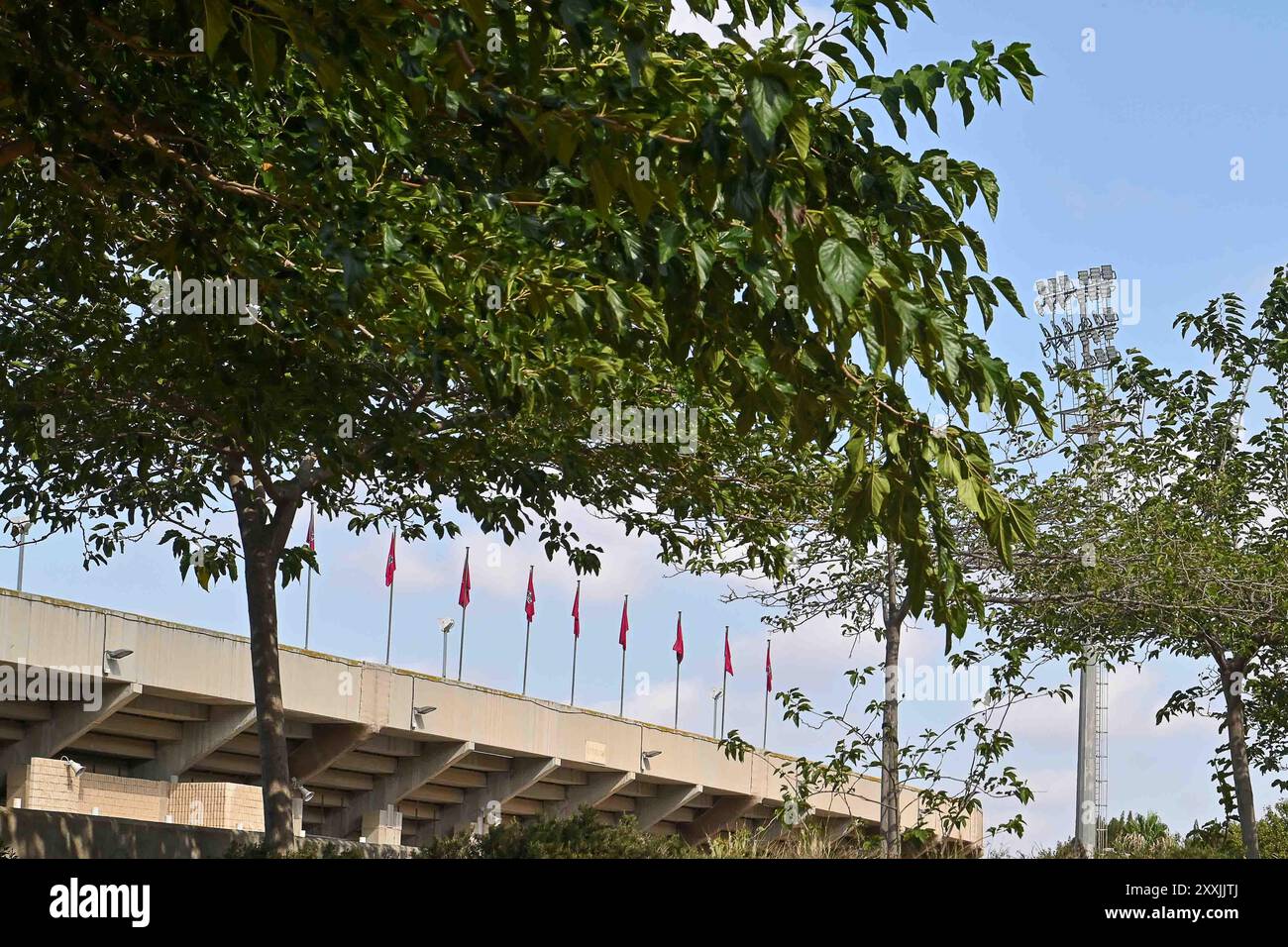 Cartagena Spain, 20 August 2024, Partial view of Cartagena football ...