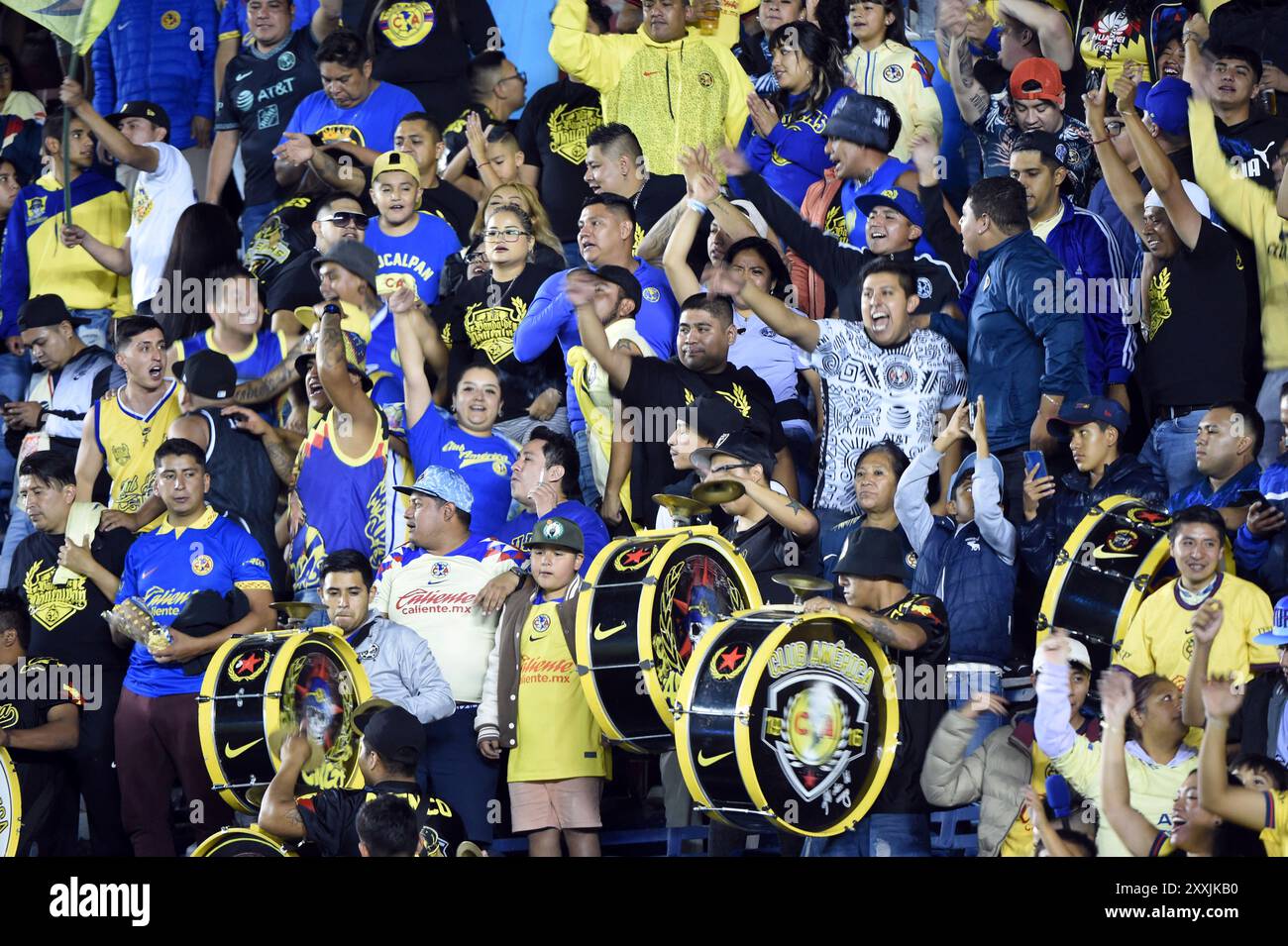MEXICO CITY, MX - AUGUST 24: Club America fans cheer during game ...