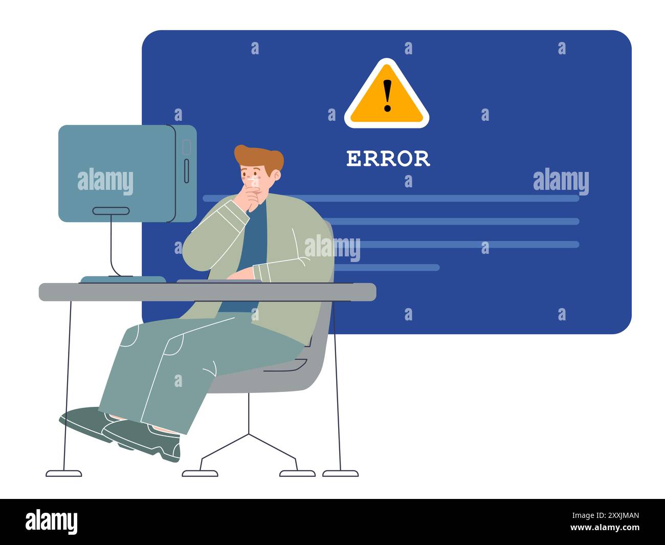 Bug fix background Stock Vector Images - Alamy