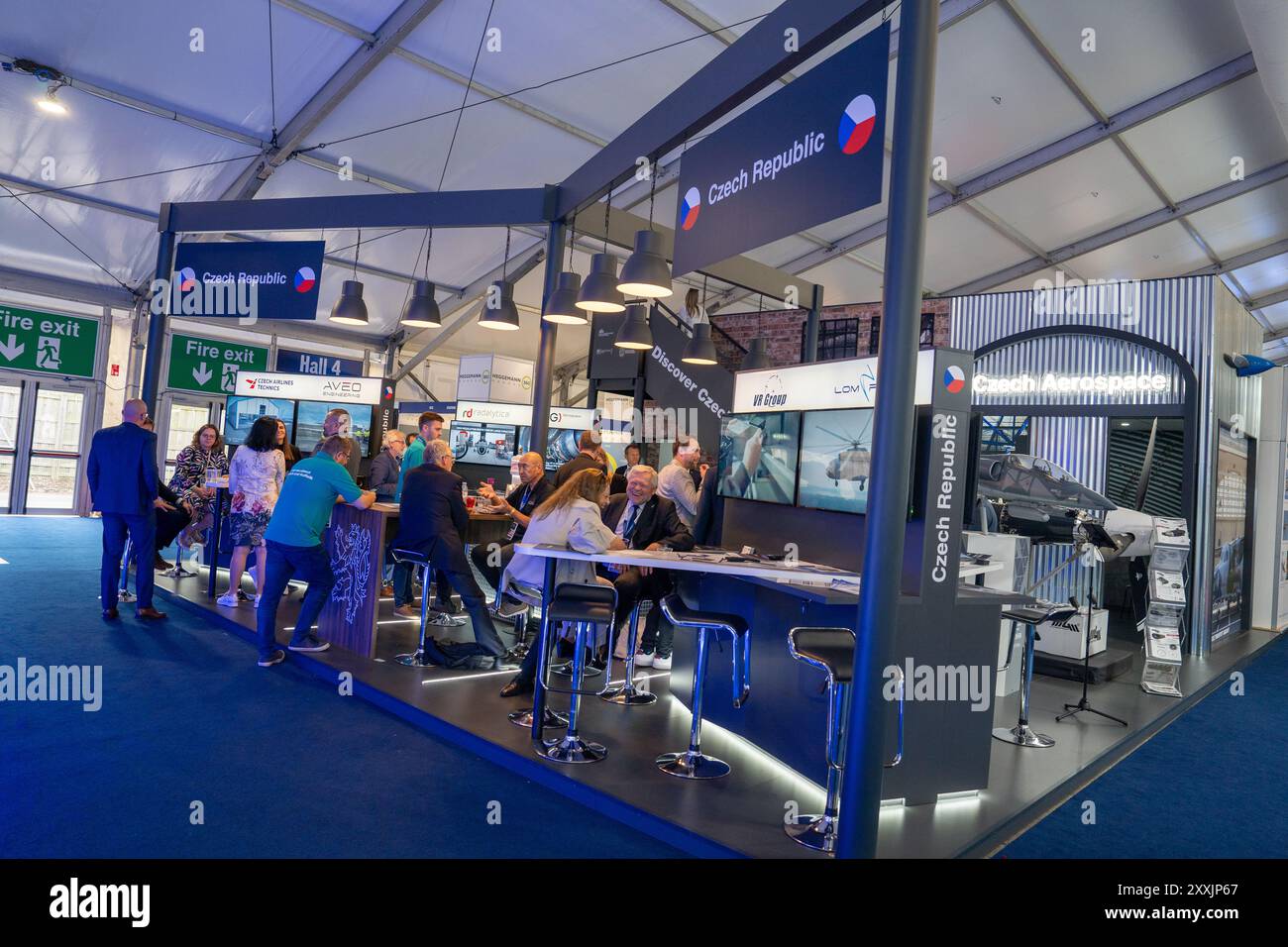 Farnborough, Hampshire - July 24th 2024: Farnborough International ...