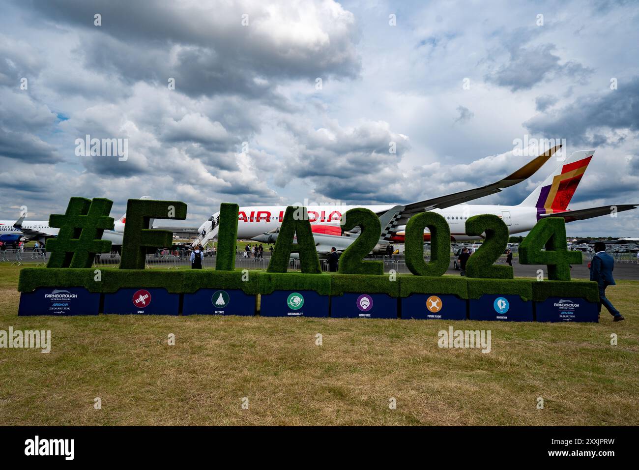 Farnborough, Hampshire - July 24th 2024: Farnborough International ...
