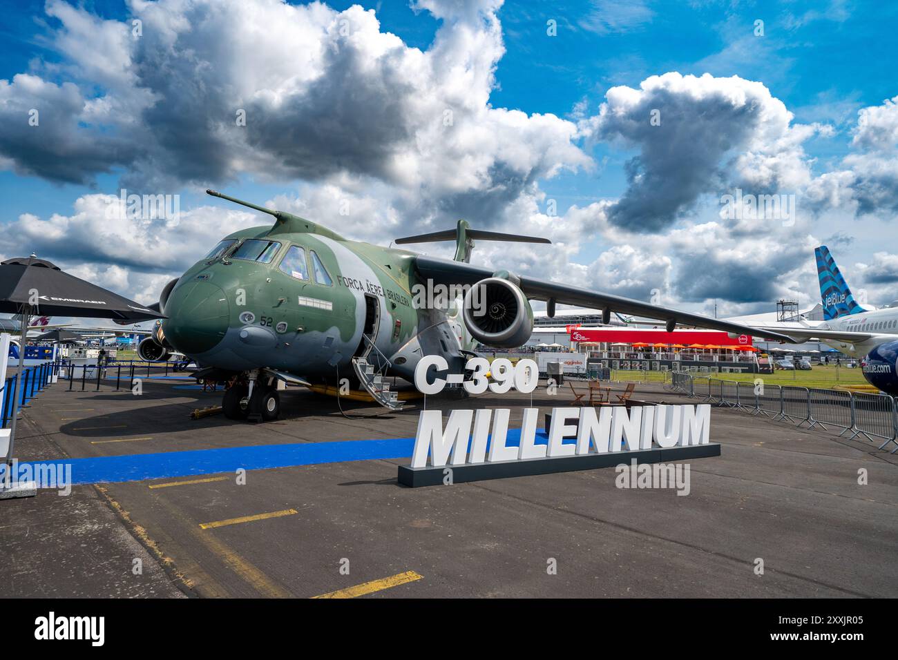 Farnborough, Hampshire - July 24th 2024: Farnborough International ...