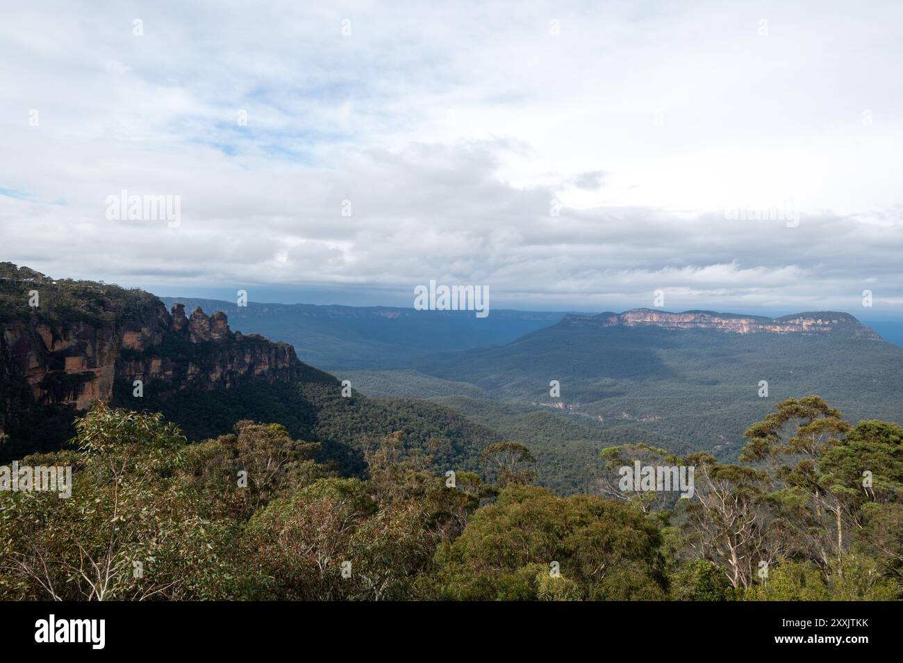 In the distance are the famous three finger-shaped peaks is known as ...