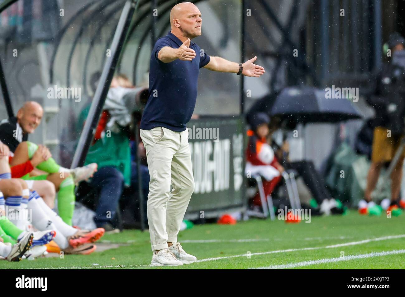 NIJMEGEN, NETHERLANDS - AUGUST 24: head coach Johnny Jansen of PEC ...