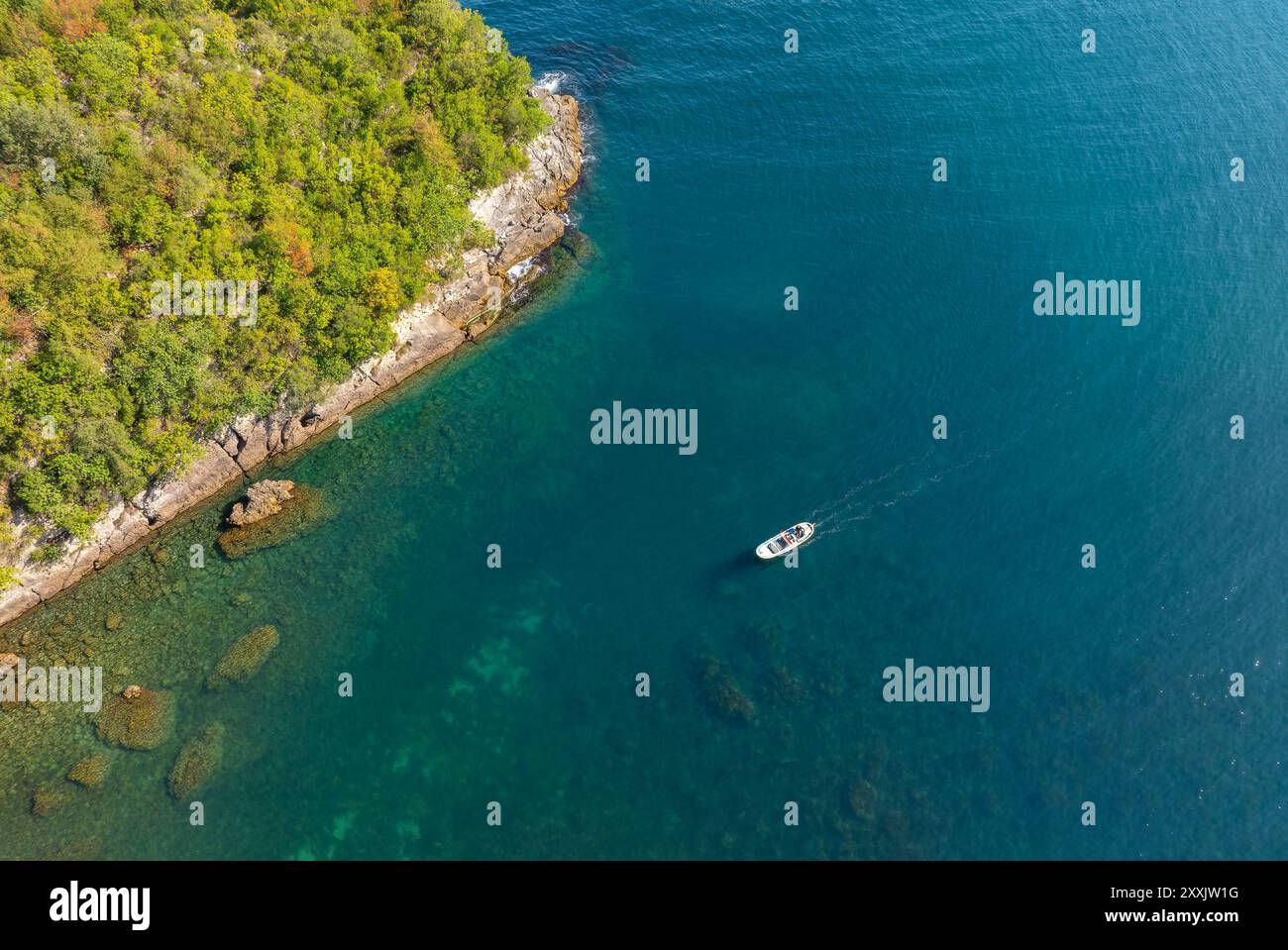 Gideros Bay, which bears the traces of the Genoese, where pirates took ...
