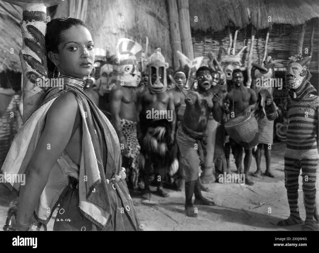 NINA MAE McKINNEY in SANDERS OF THE RIVER 1935 director ZOLTAN KORDA ...