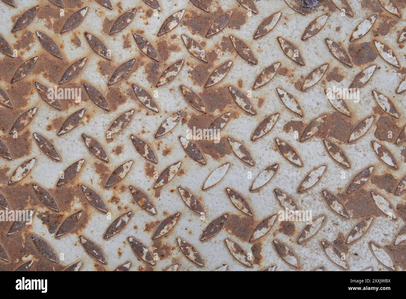 Rust Metal steel plate texture flooring background diamond grey pattern ...