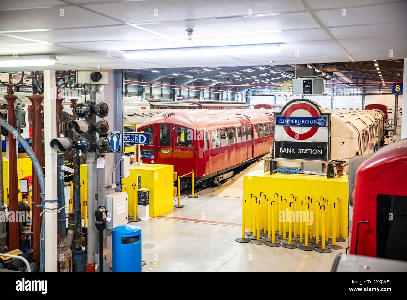 Design Icons tour at the London Transport Museum Depot, Acton, London ...
