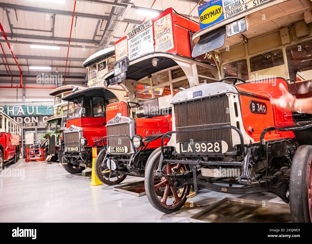 Design Icons tour at the London Transport Museum Depot, Acton, London ...