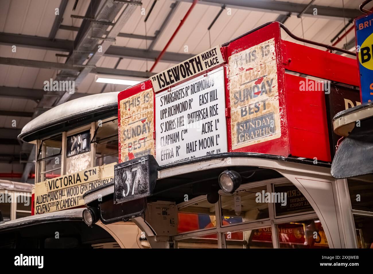 Design Icons tour at the London Transport Museum Depot, Acton, London ...