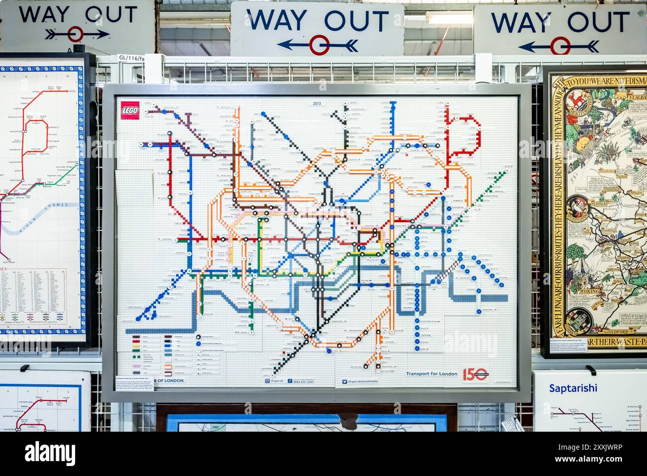 Design Icons tour at the London Transport Museum Depot, Acton, London ...