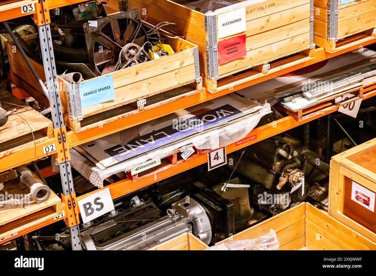 Design Icons tour at the London Transport Museum Depot, Acton, London ...