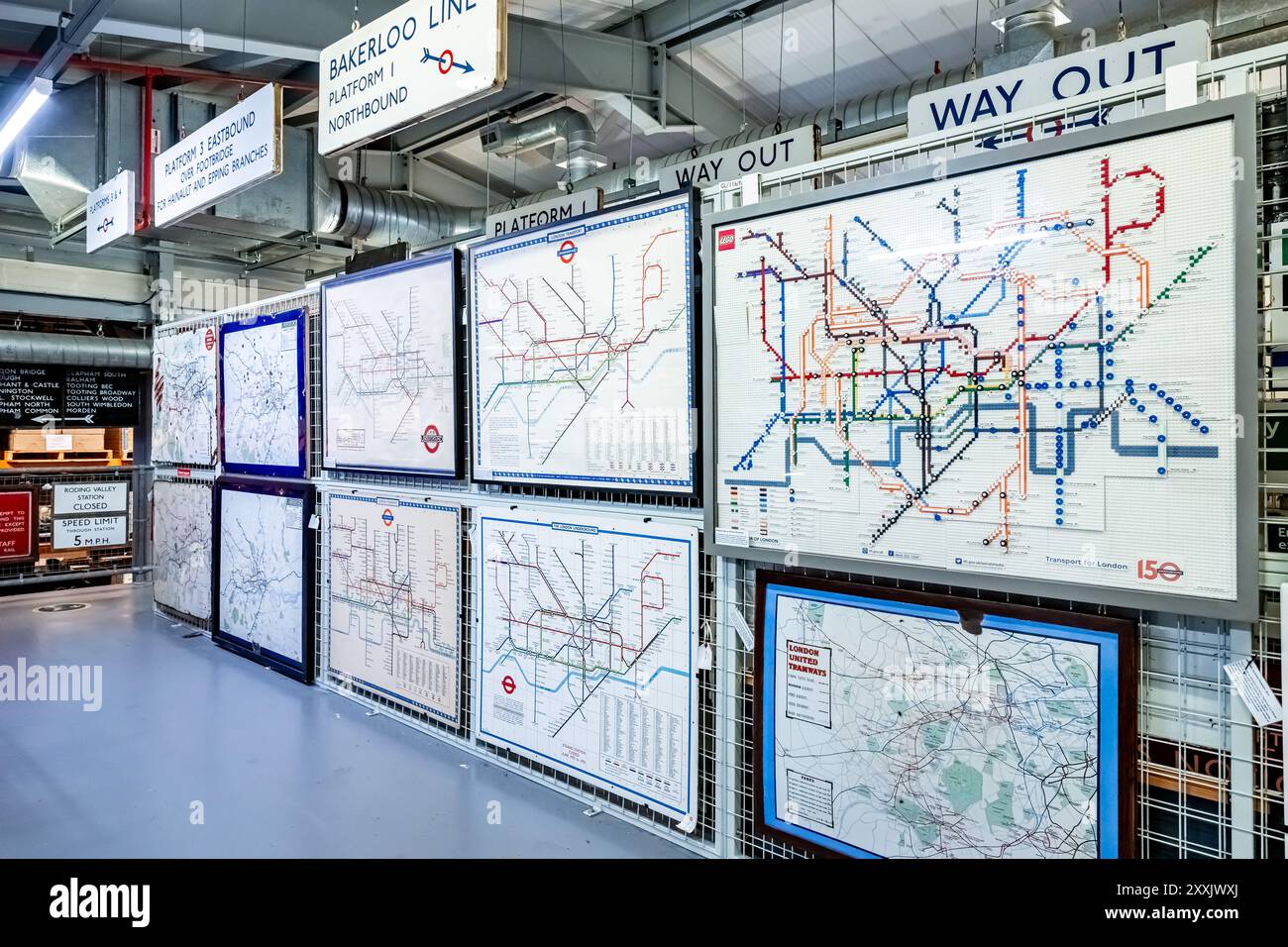 Design Icons tour at the London Transport Museum Depot, Acton, London ...