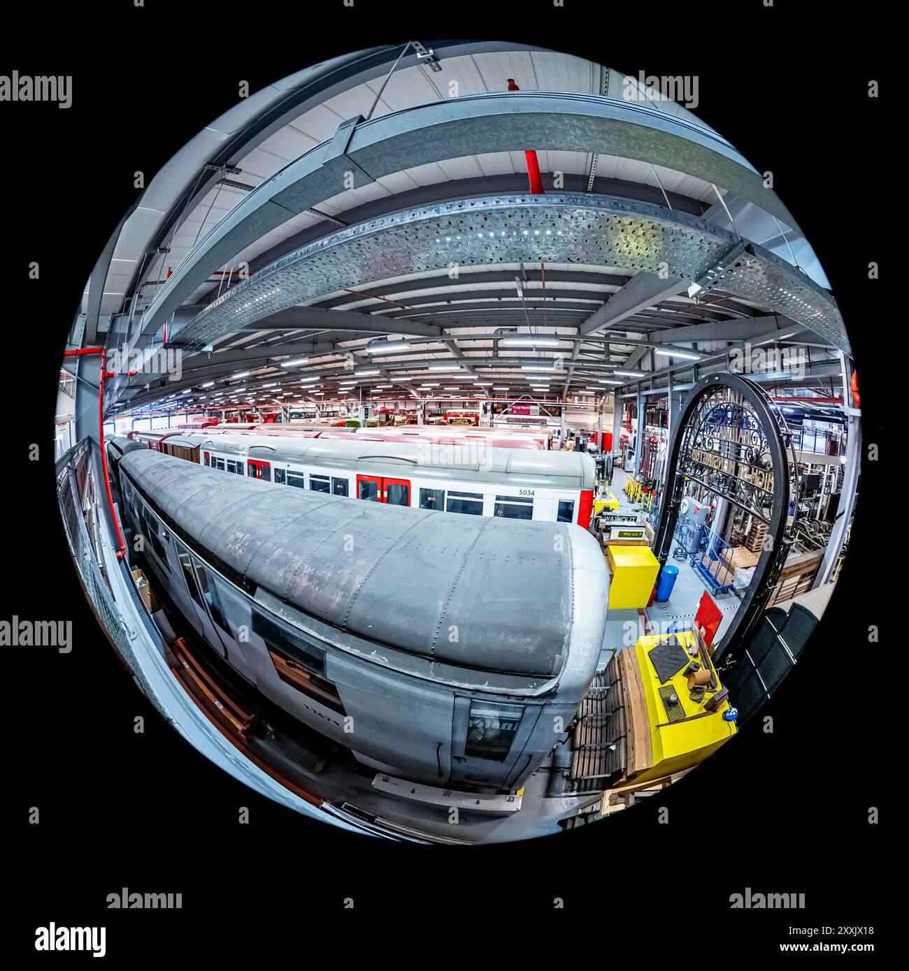 Design Icons tour at the London Transport Museum Depot, Acton, London ...