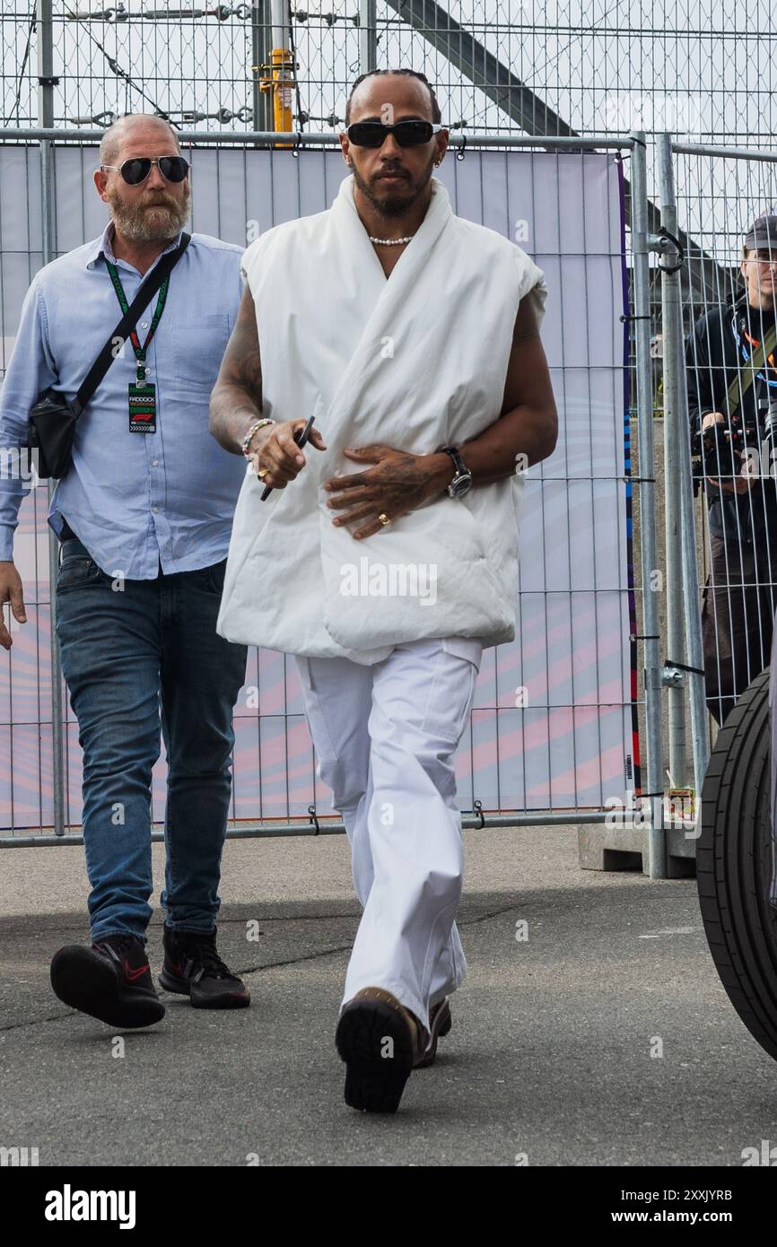 Circuit Zandvoort, Zandvoort, Netherlands. 25.August.2024; Lewis ...