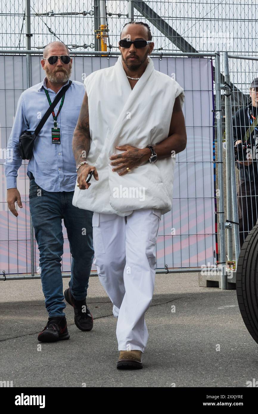 Circuit Zandvoort, Zandvoort, Netherlands. 25.August.2024; Lewis ...