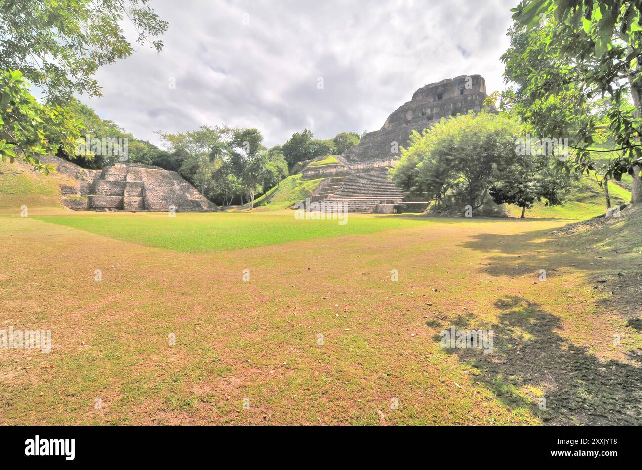 Xunantunich - Ancient Maya archaeological site in western Belize with ...
