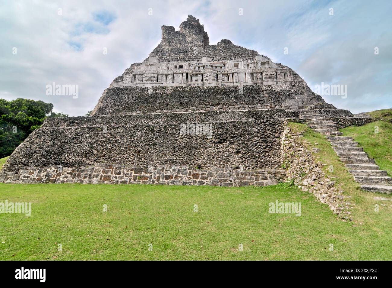 Xunantunich - Ancient Maya archaeological site in western Belize with ...