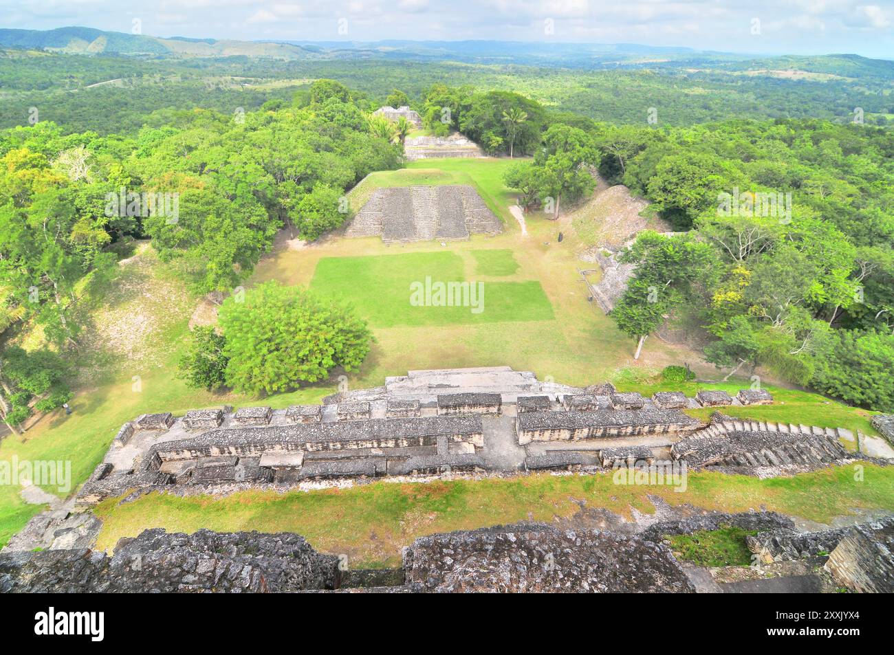 Xunantunich - Ancient Maya archaeological site in western Belize with ...