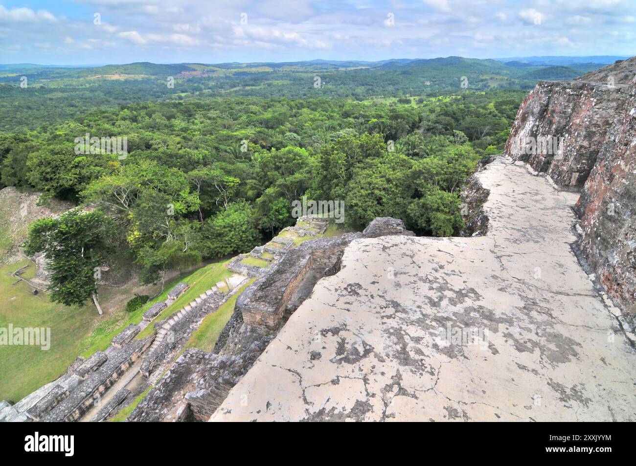 Xunantunich - Ancient Maya archaeological site in western Belize with ...