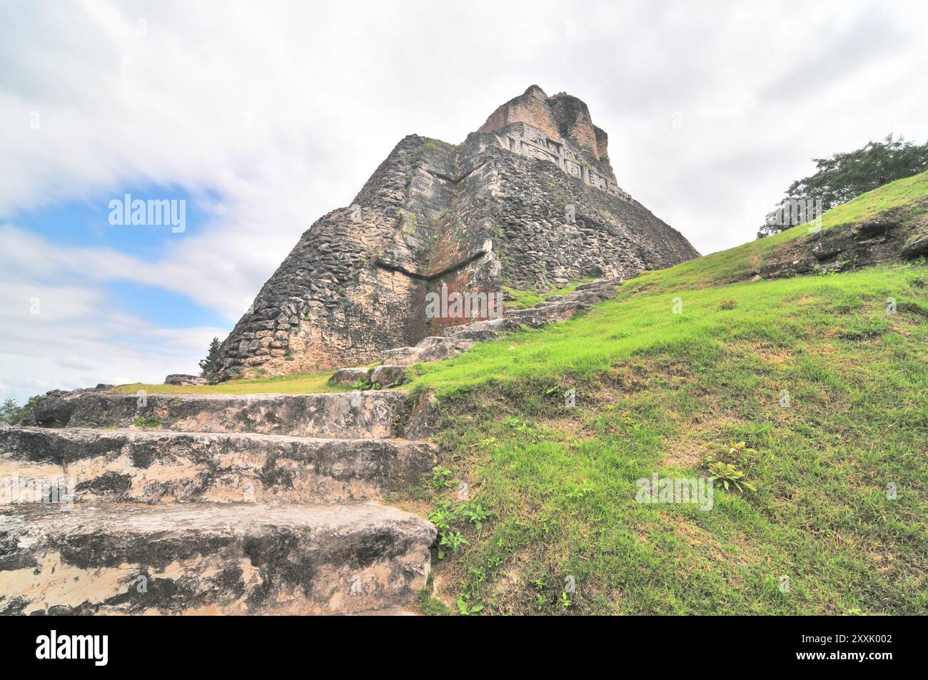 Xunantunich - Ancient Maya archaeological site in western Belize with ...