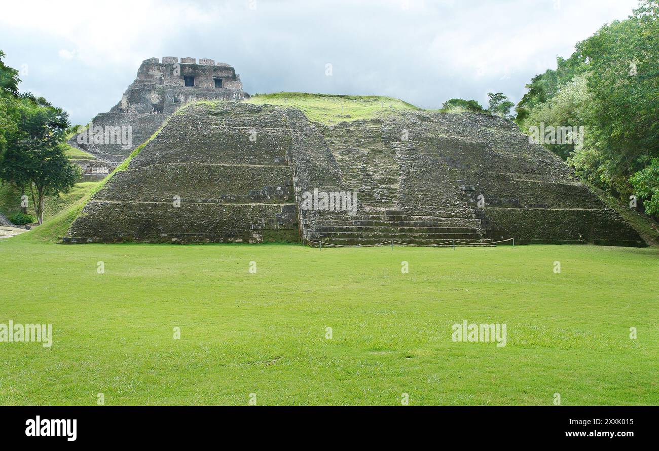 Xunantunich - Ancient Maya archaeological site in western Belize with ...