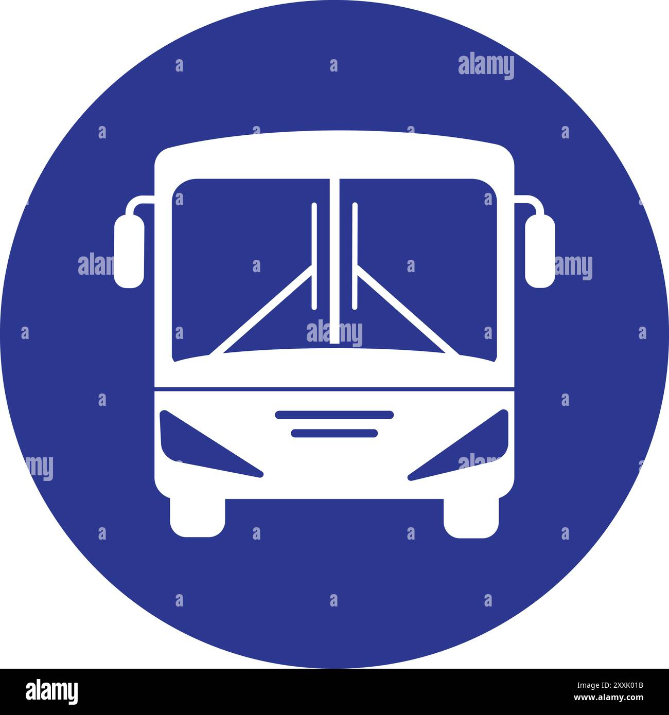 simple design of bus icon Stock Vector Image & Art - Alamy