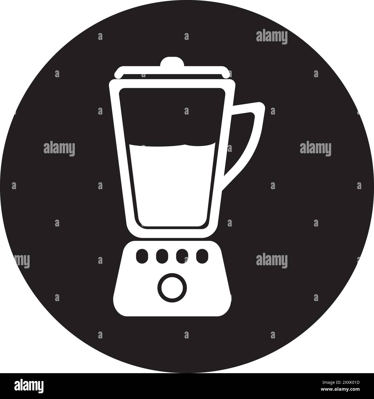 Modern blender illustration vector Black and White Stock Photos ...