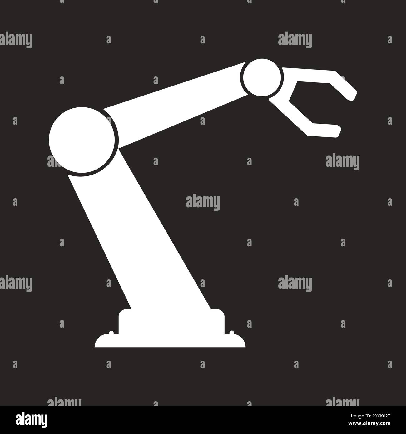 industrial robot icon vector illustration symbol design Stock Vector ...