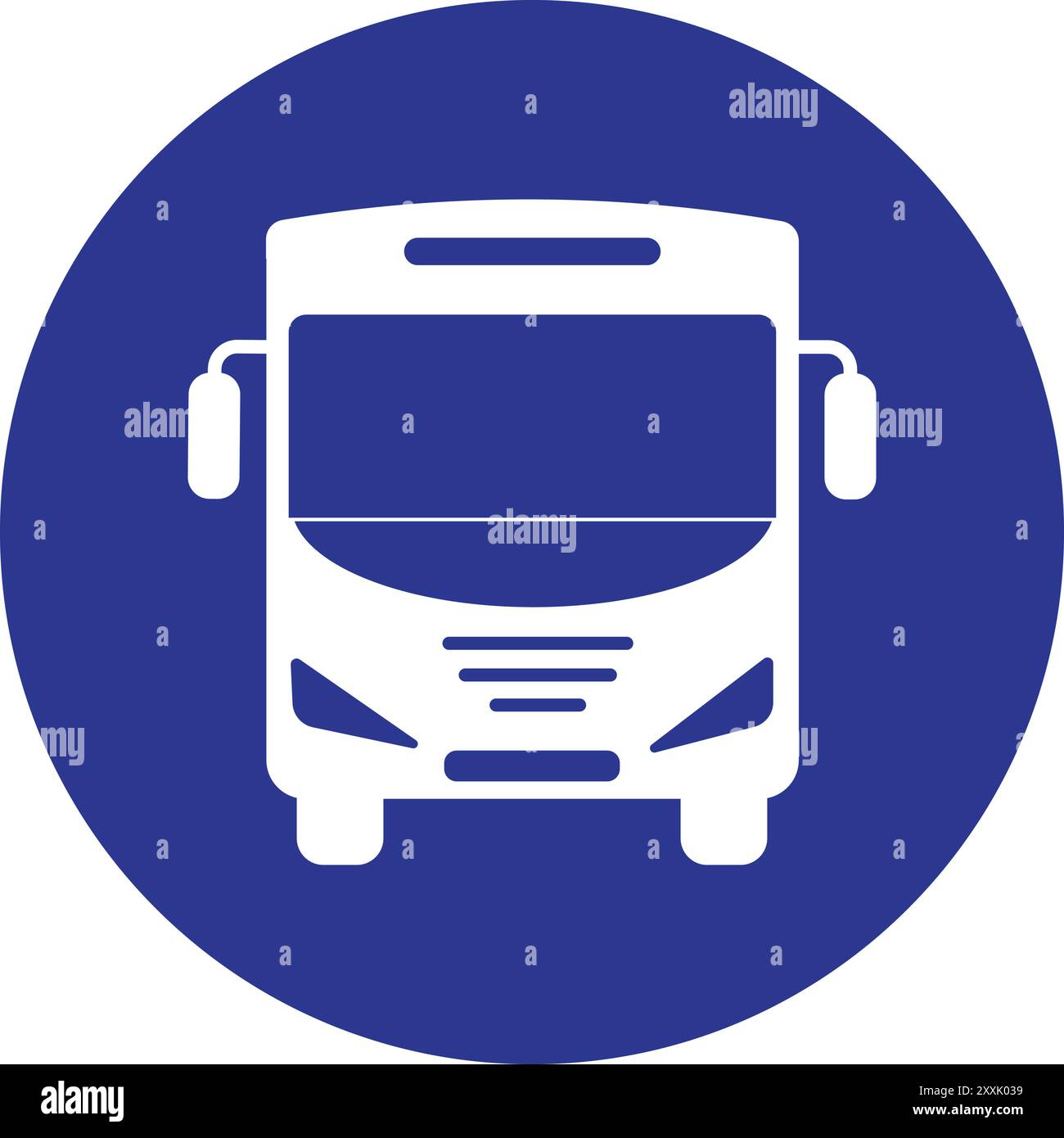 simple design of bus icon Stock Vector Image & Art - Alamy