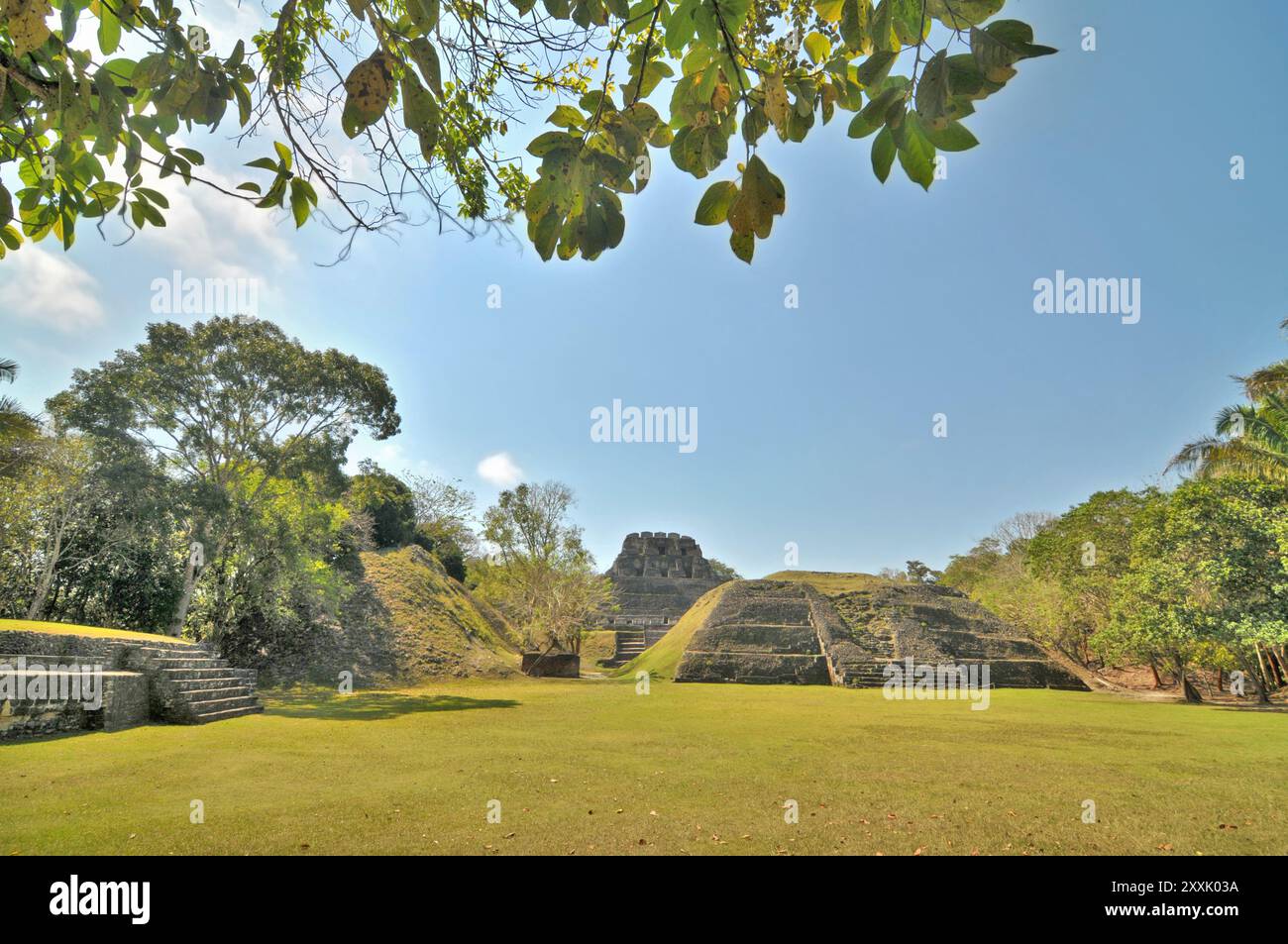 Xunantunich - Ancient Maya archaeological site in western Belize with ...