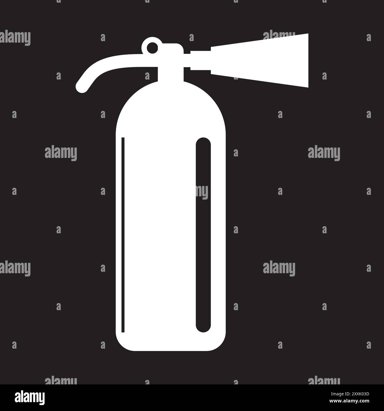 fire extinguisher icon vector illustration symbol design Stock Vector ...