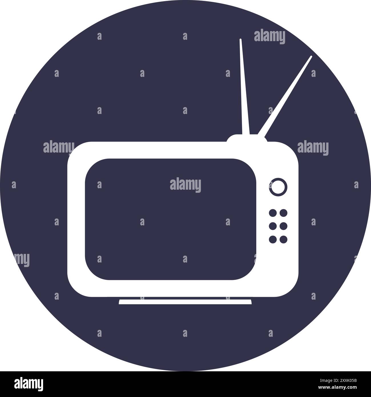 The Illustration of TV logo Stock Vector Image & Art - Alamy