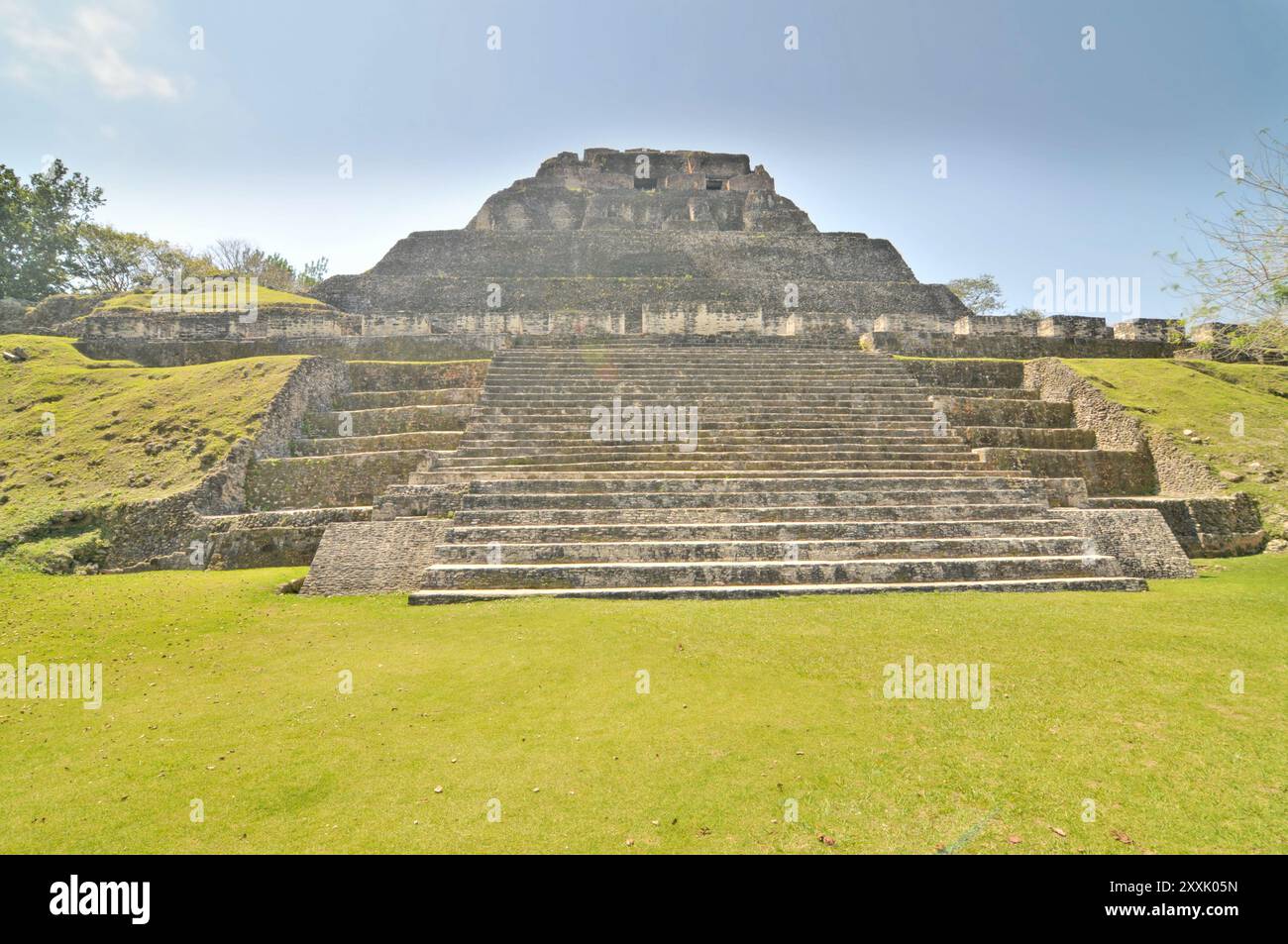 Xunantunich - Ancient Maya archaeological site in western Belize with ...