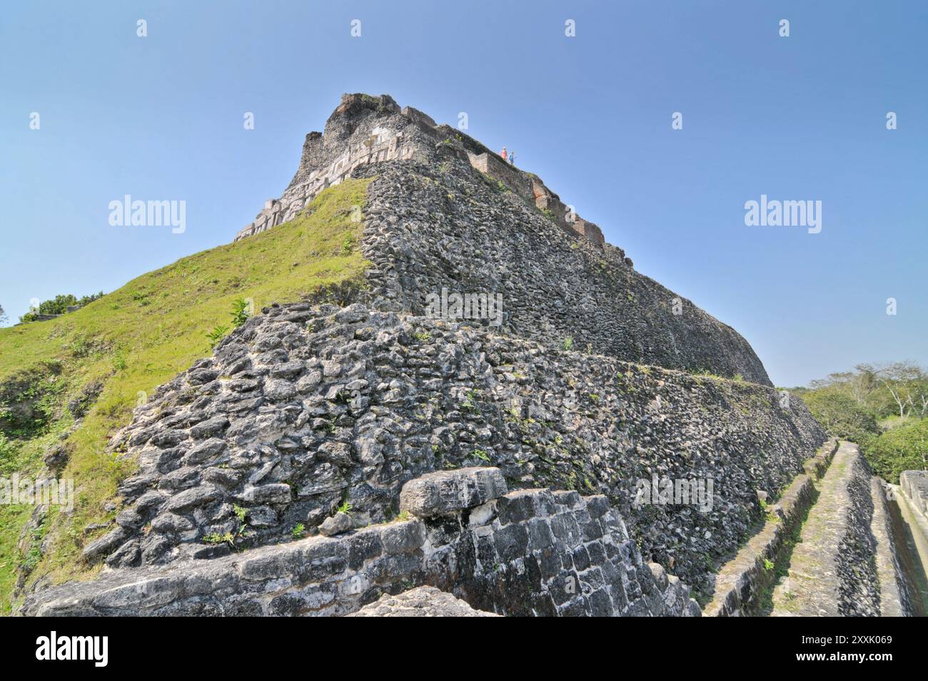 Xunantunich - Ancient Maya archaeological site in western Belize with ...