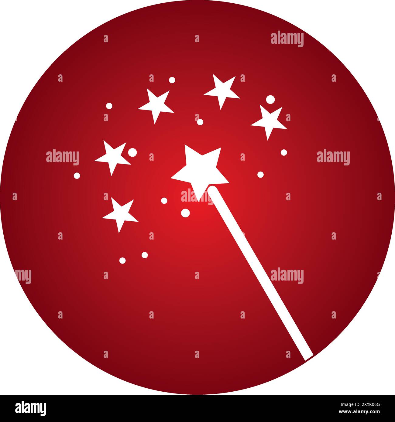Wizard magic wand illustration hi-res stock photography and images - Alamy