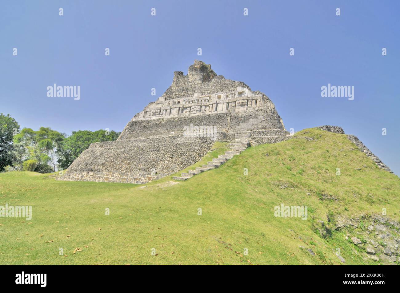 Xunantunich - Ancient Maya archaeological site in western Belize with ...
