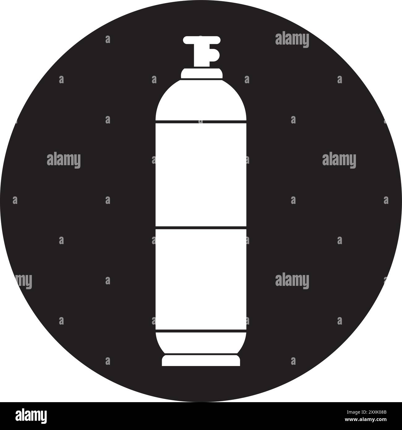 gas cylinder icon vector illustration logo design Stock Vector Image ...