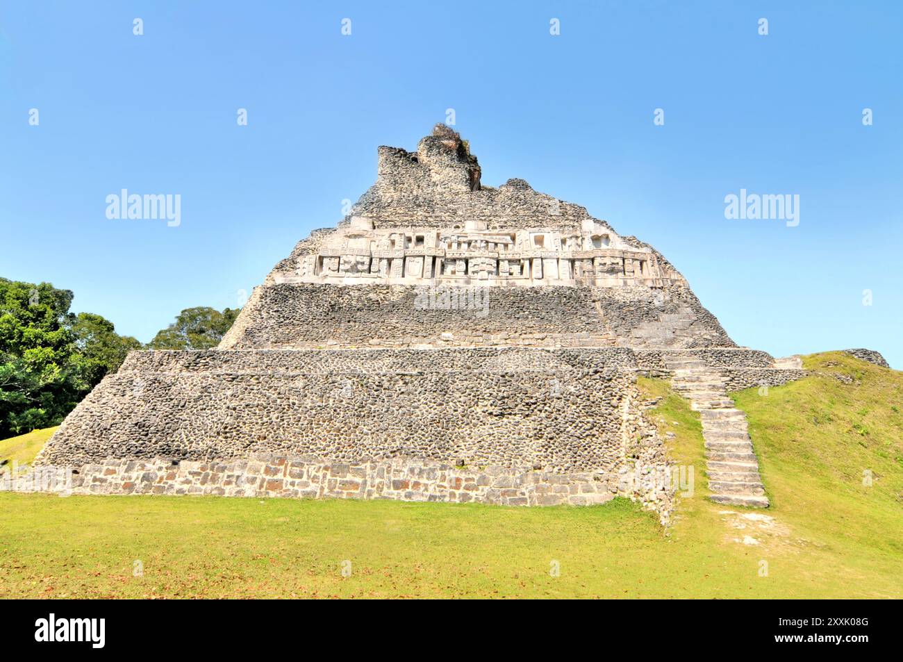 Xunantunich - Ancient Maya archaeological site in western Belize with ...