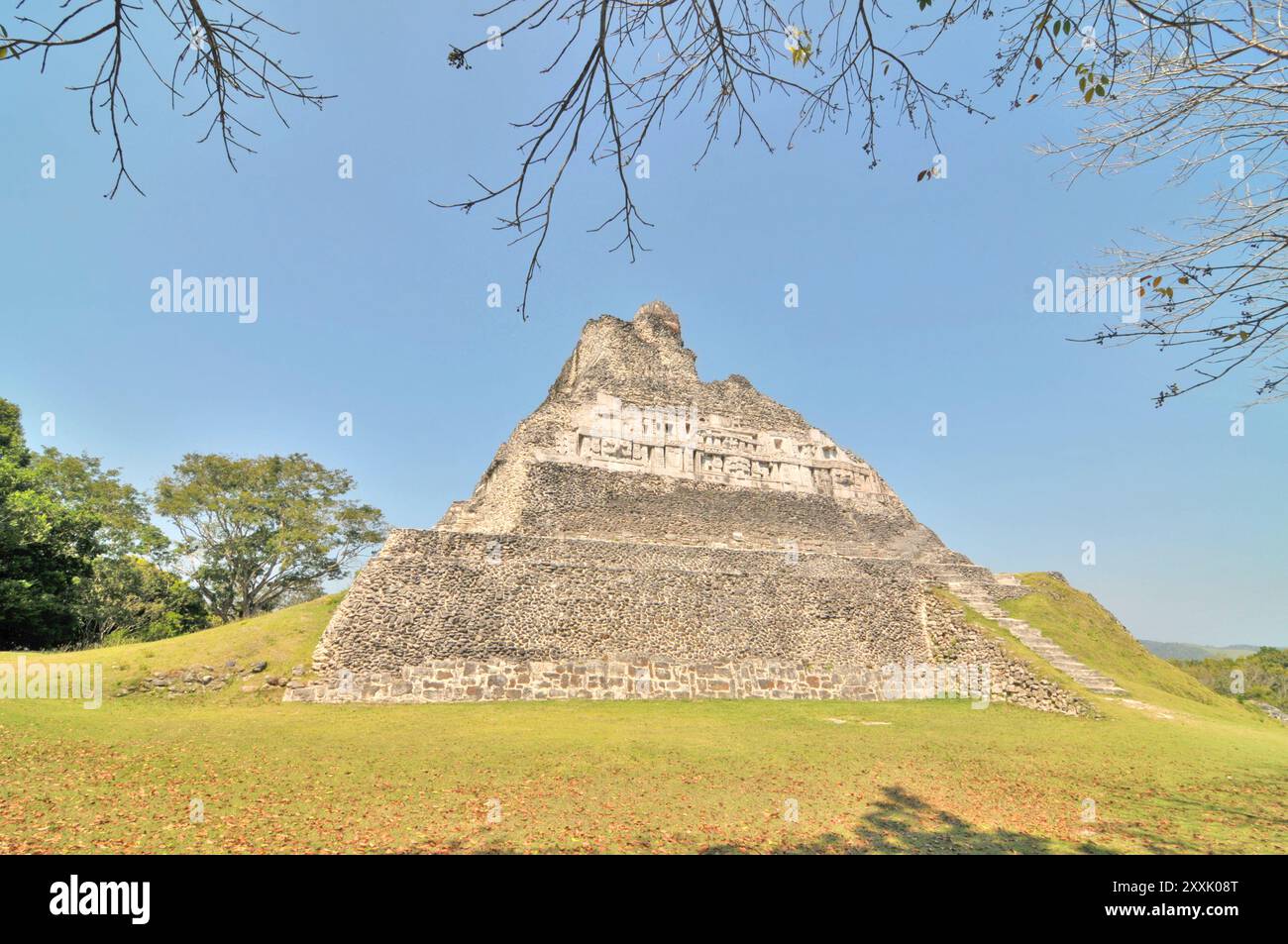 Xunantunich - Ancient Maya archaeological site in western Belize with ...