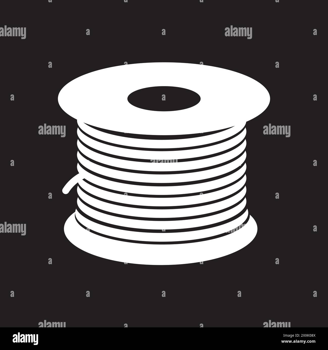 Cable roller Stock Vector Images - Alamy