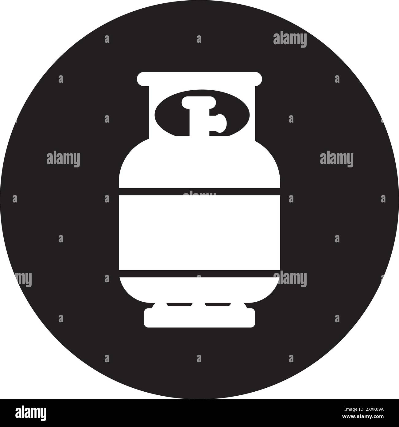 gas cylinder icon vector illustration logo design Stock Vector Image ...