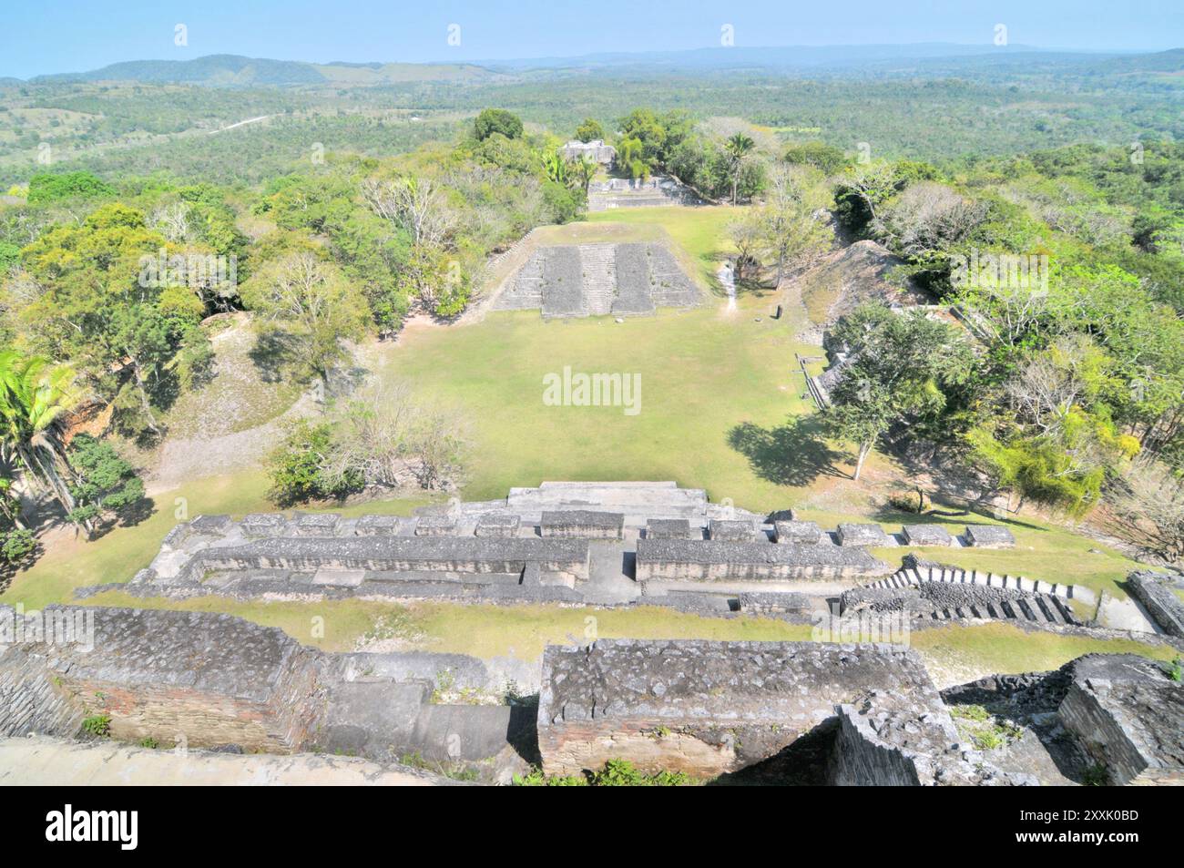 Xunantunich - Ancient Maya archaeological site in western Belize with ...