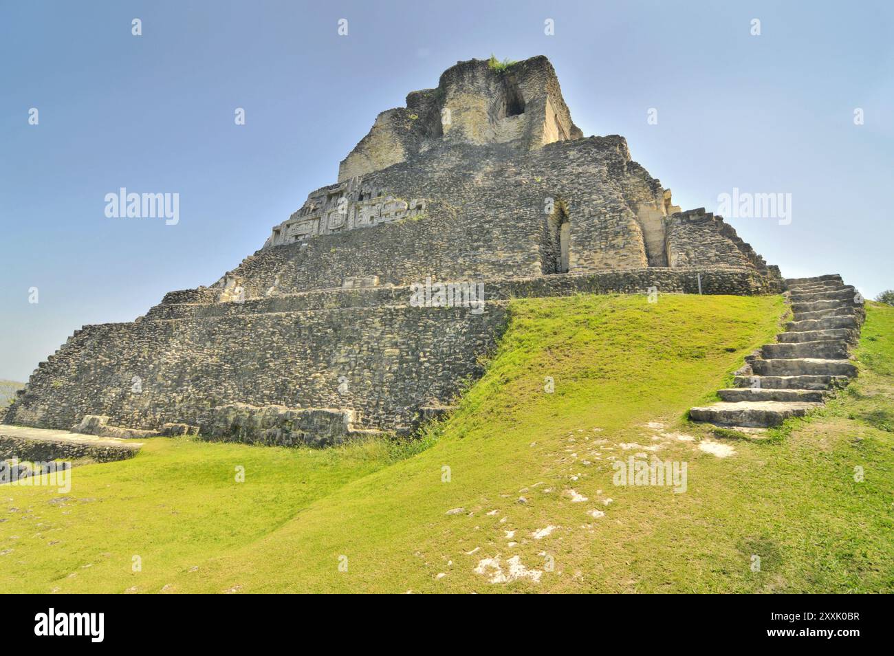 Xunantunich - Ancient Maya archaeological site in western Belize with ...