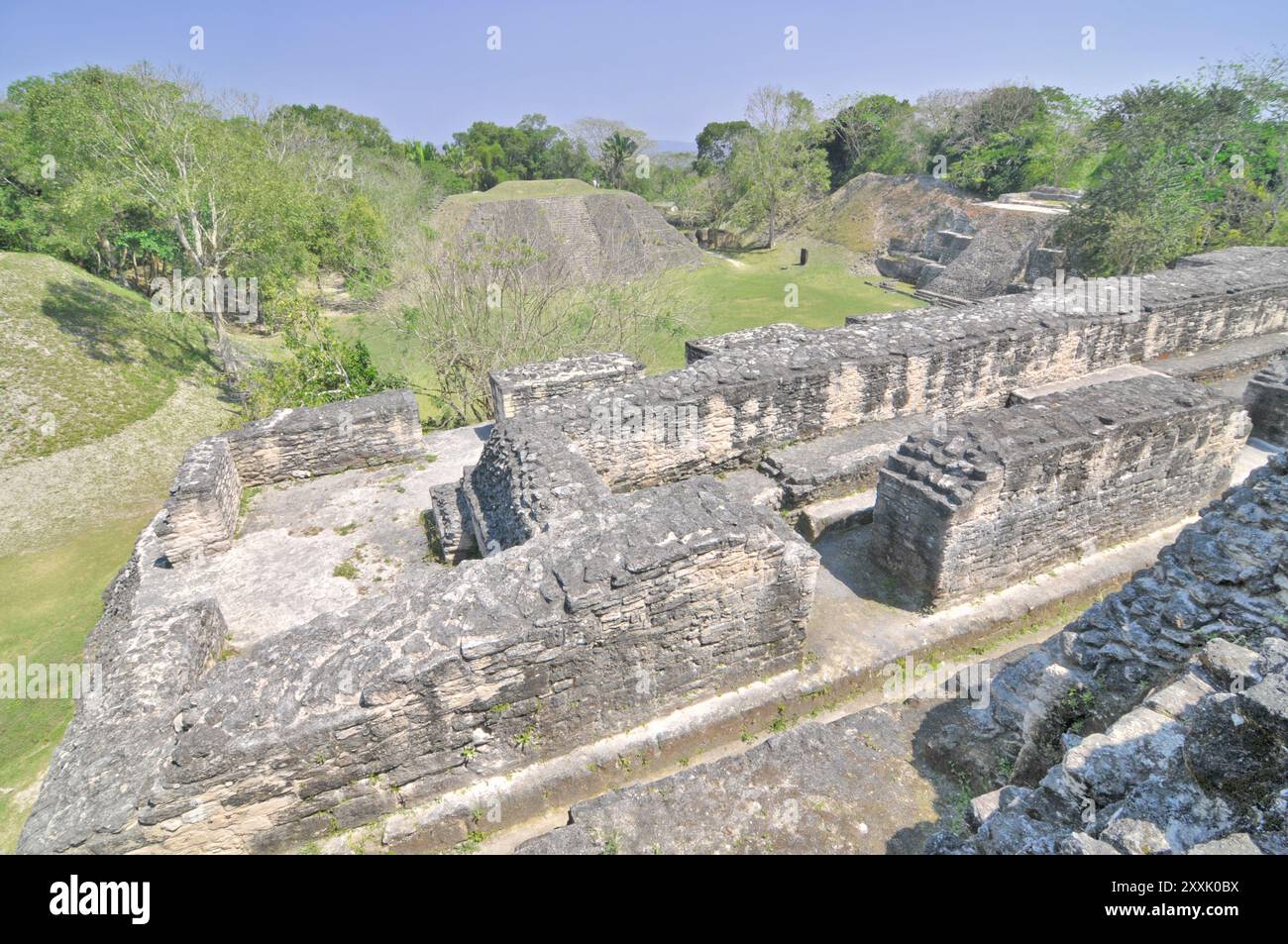Xunantunich - Ancient Maya archaeological site in western Belize with ...