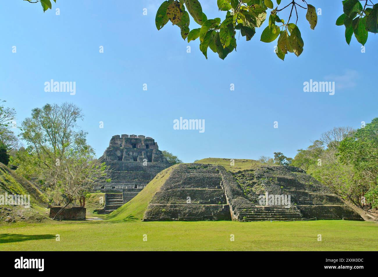Xunantunich - Ancient Maya archaeological site in western Belize with ...