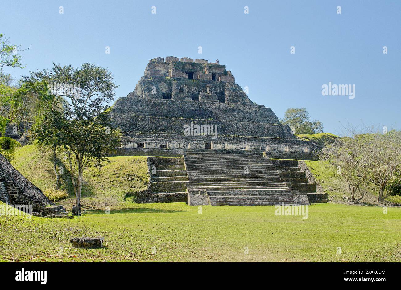 Xunantunich - Ancient Maya archaeological site in western Belize with ...